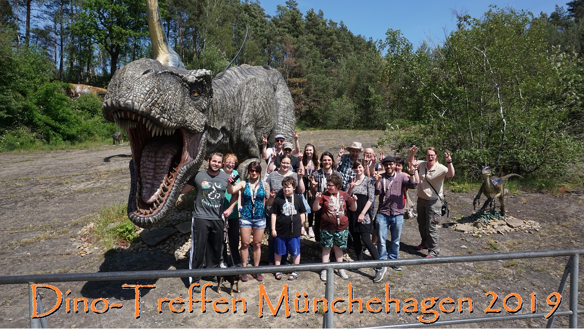 Dino-Treffen im Dinosaurierpark Münchehagen - Die weißen Steine