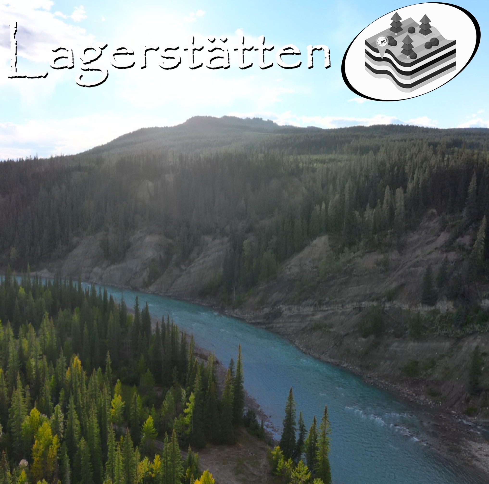 Coalspur Formation - Die weißen Steine