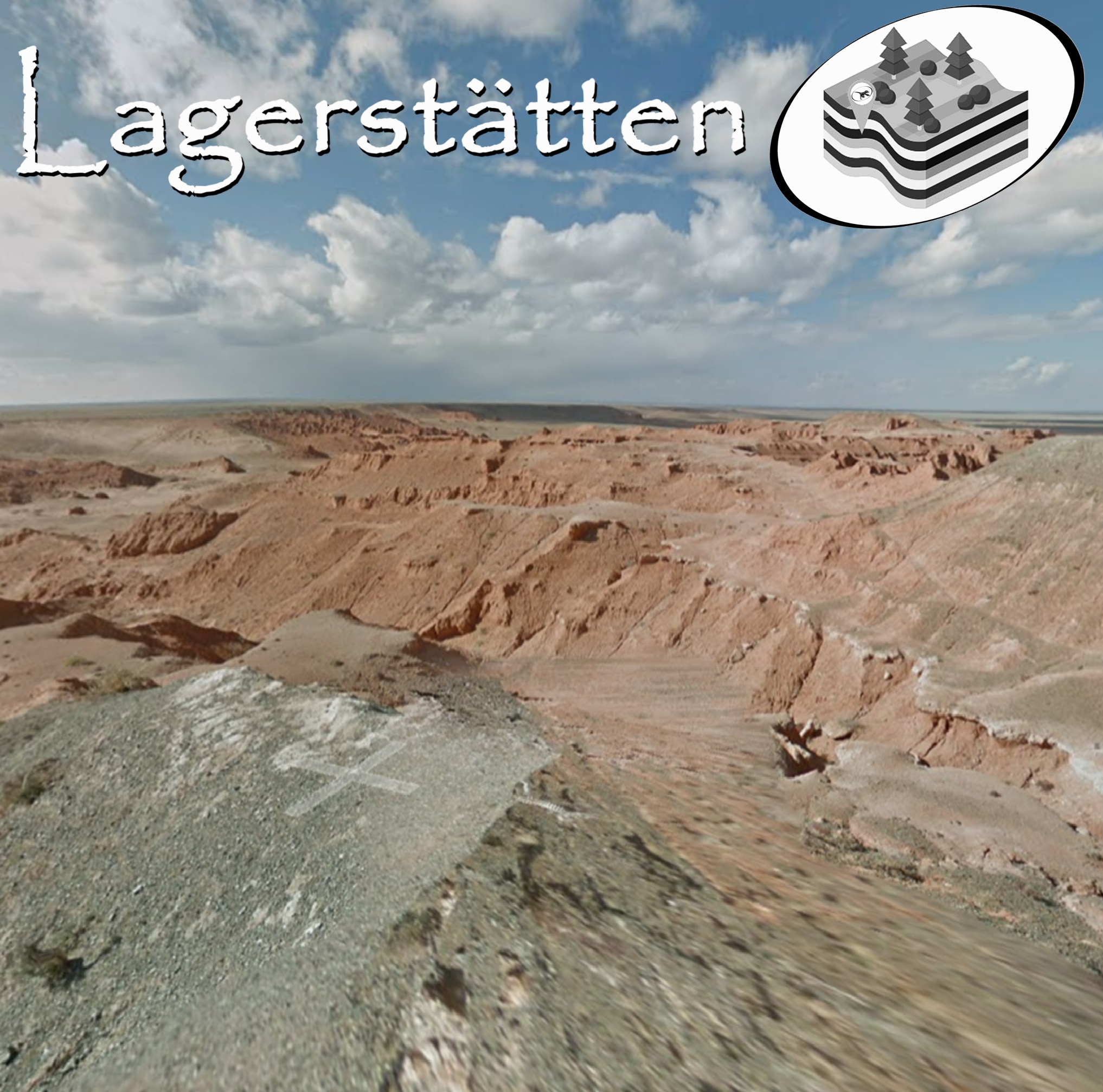 Djadochta Formation - Die Weißen Steine